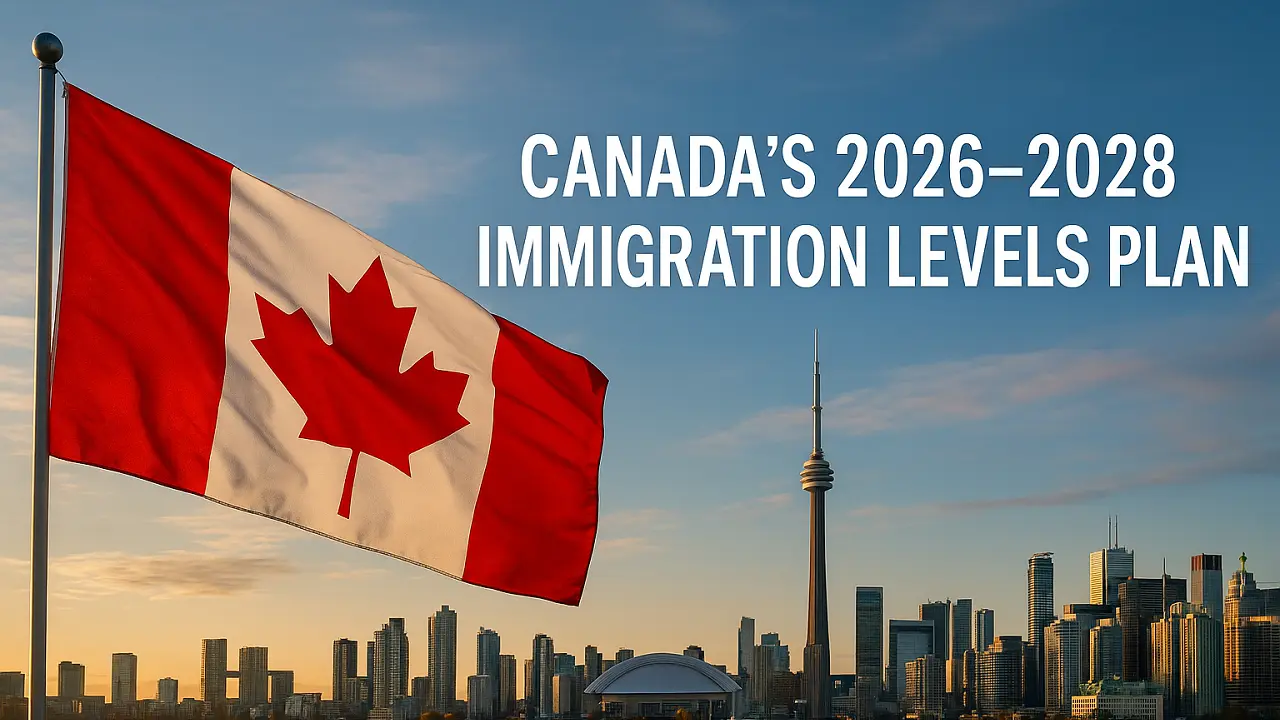 Canada Immigration Levels Plan 2026–2028 Explained - Visa And Immigrations